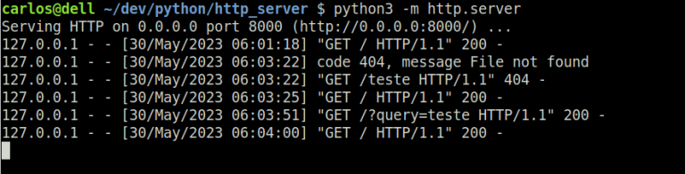 Iniciar servidor HTTP com Python em uma linha - SOLOWEB Tecnologia